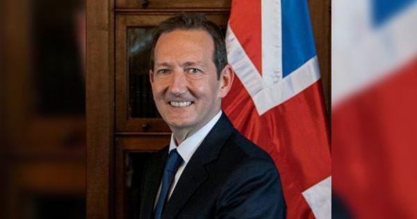 Falklands, recepción y juramento del nuevo gobernador Colin Martin ...